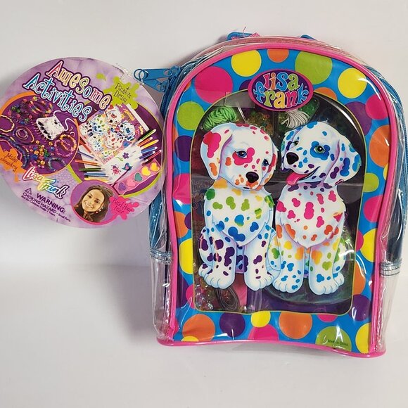 Lisa Frank | Accessories | Lisa Frank Clear Backpack Spotty Dotty ...